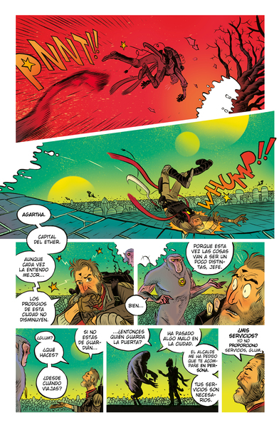 Ether. La muerte de la última Llama Dorada::Astiberri Ediciones